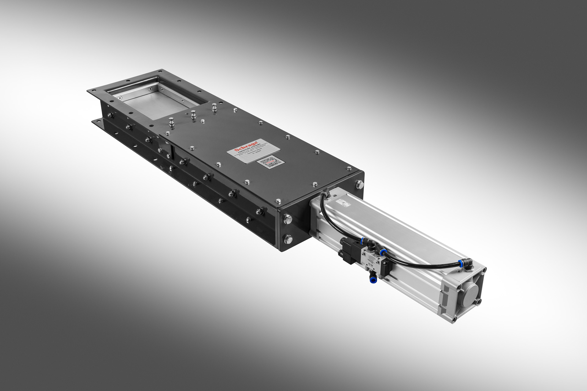 Flachschieber: Schrage