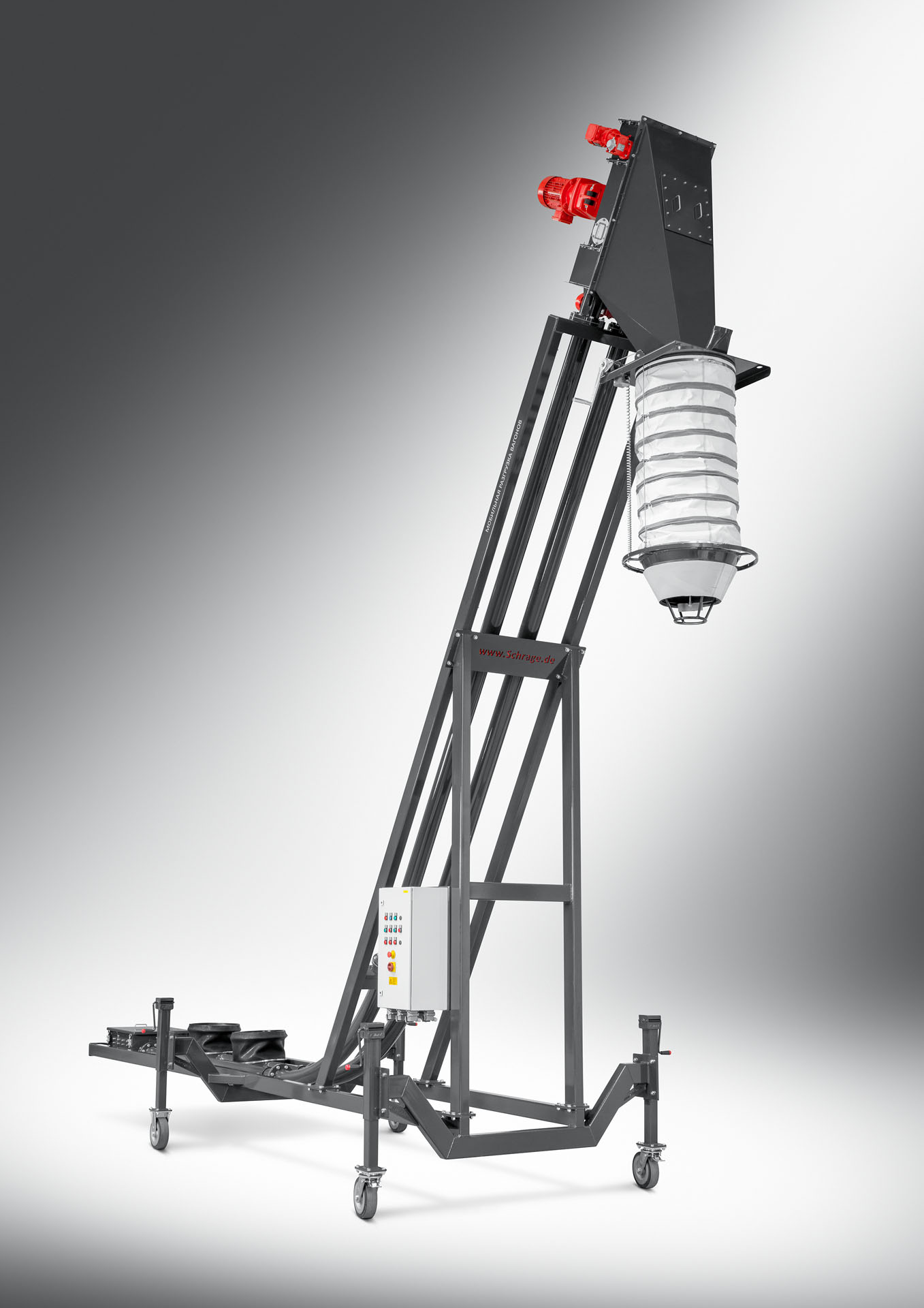 Wagon unloading: Absolutely versatile and right on site: Schrage